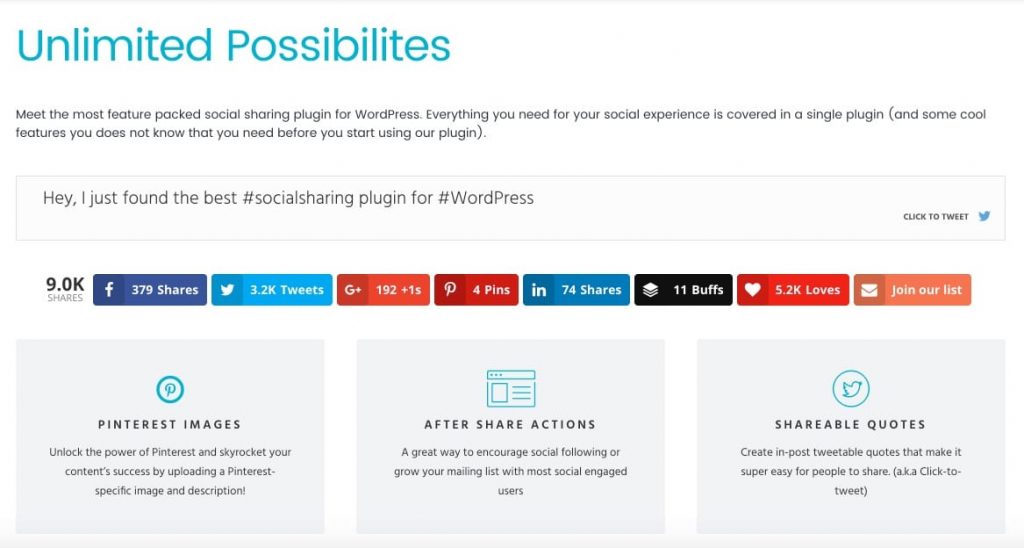 7 Best Social Sharing Plugins To Beautify WordPress - MaherHackers